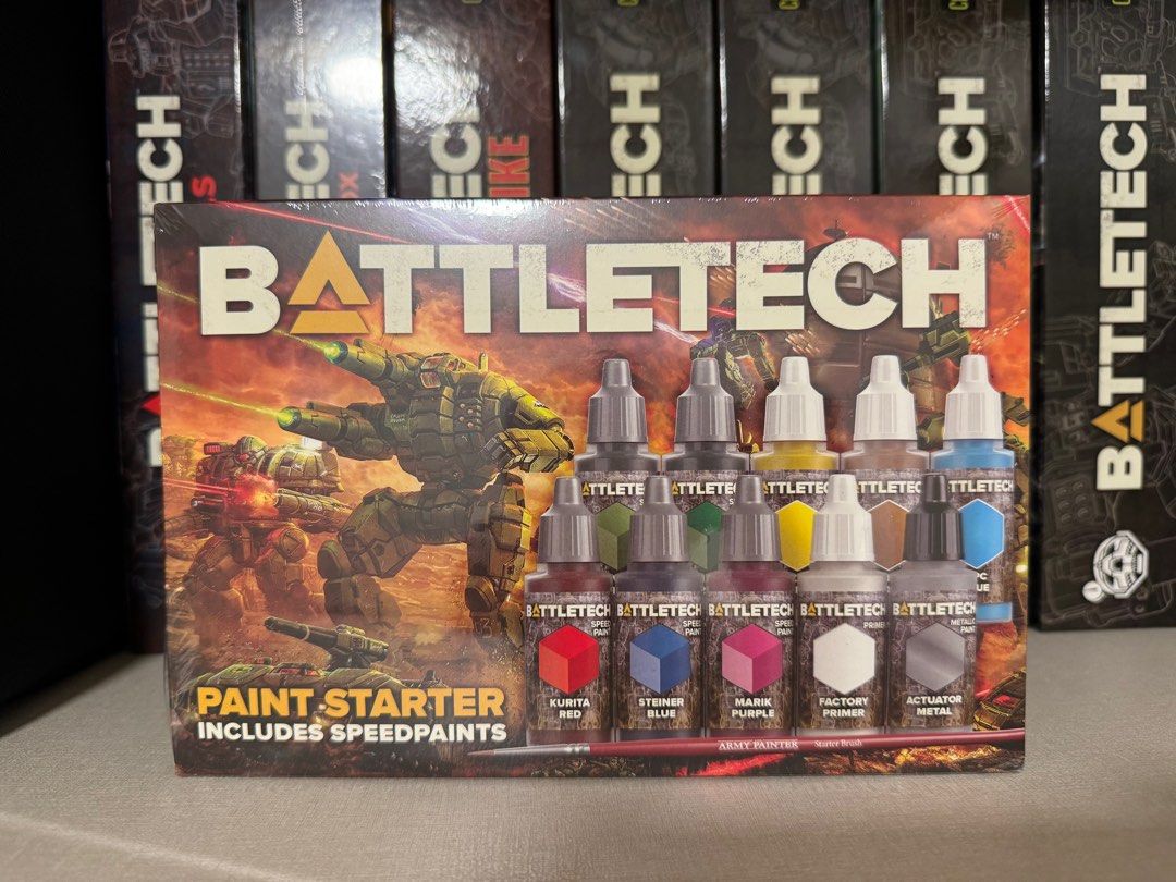 Battletech Paint Starter Kit, Hobbies & Toys, Toys & Games on Carousell