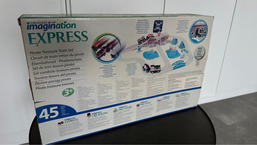 [BNIB] Pirate Treasure Train Set by Imagination Express, Hobbies & Toys ...