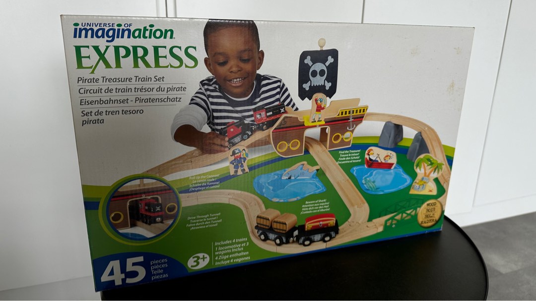 [BNIB] Pirate Treasure Train Set by Imagination Express, Hobbies & Toys ...