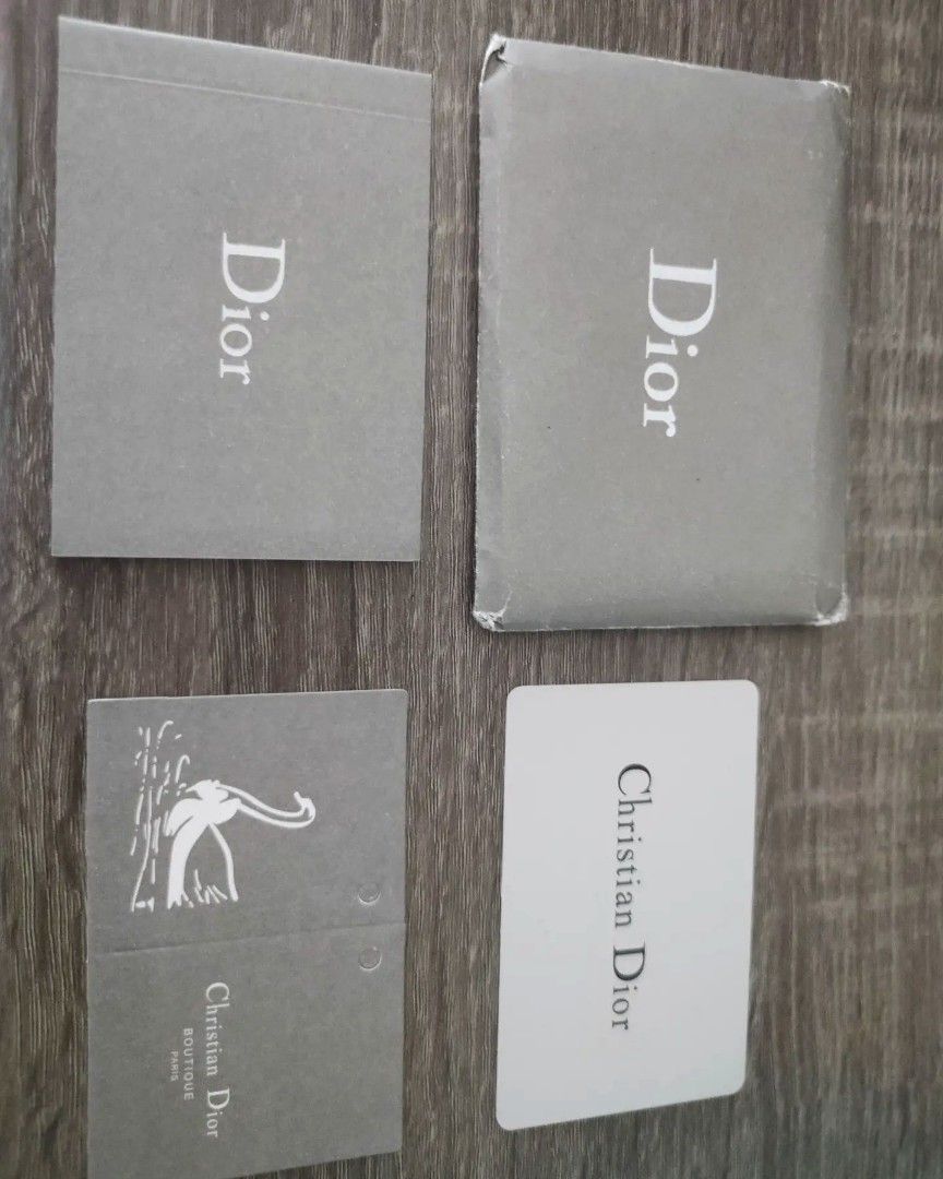 booklet dior / card dior, Serba Serbi, Others di Carousell