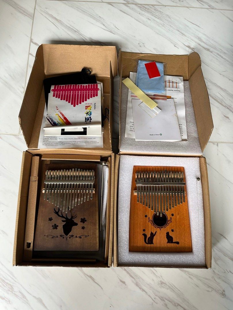 Brand New in Box Kalimba, Hobbies & Toys, Music & Media, Musical ...