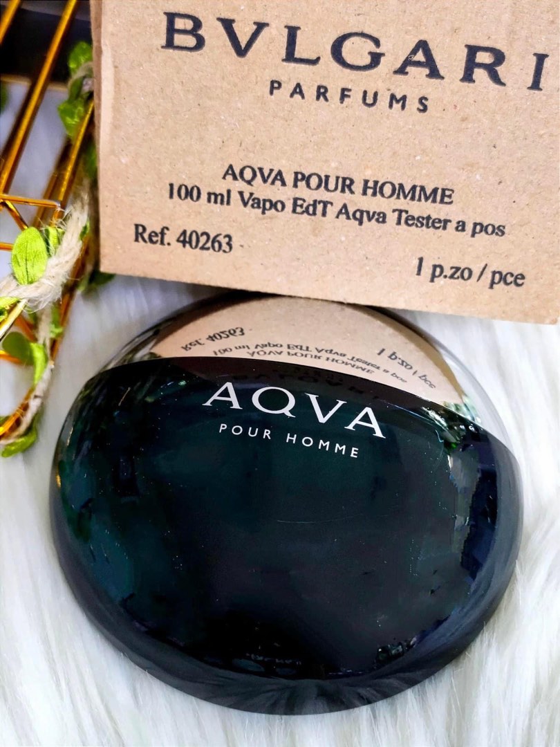 Bulgari Aqua pour homme 100ml Tester, Beauty & Personal Care, Fragrance ...