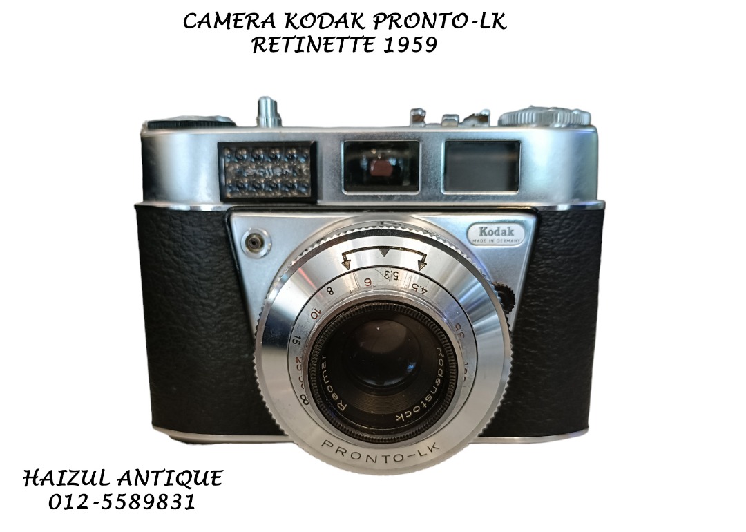 CAMERA KODAK PRONTO-LK RETINETTE 1959, Photography, Cameras on Carousell