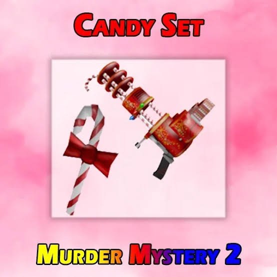 Candy Set | RBLX mm2 knife and gun, Video Gaming, Gaming Accessories ...