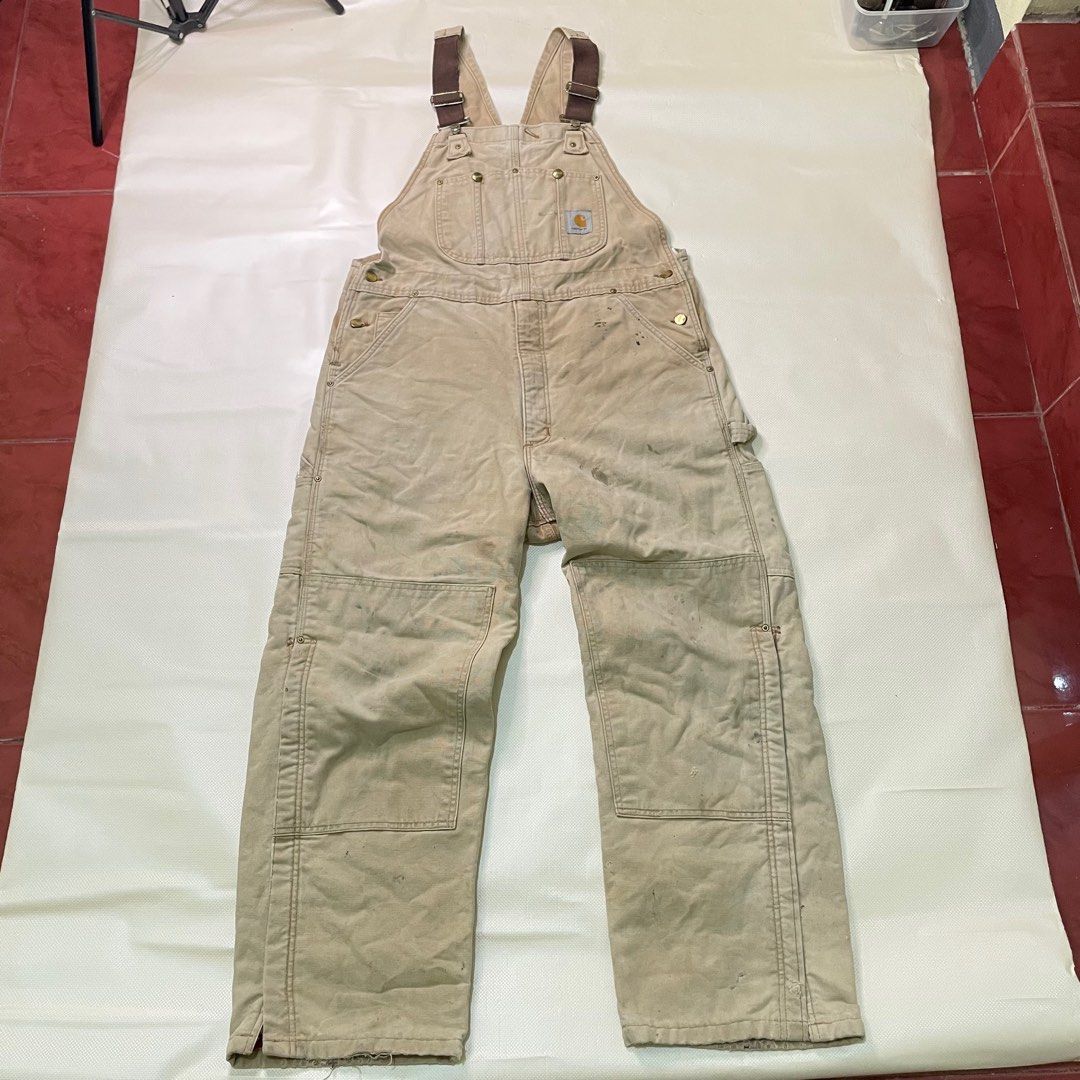 Carhartt Overalls Double Knee, Men's Fashion, Coats, Jackets and ...