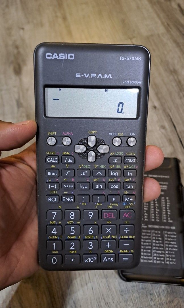CASIO FX-570MS 2nd Edition Scientific calculator, Hobbies & Toys ...