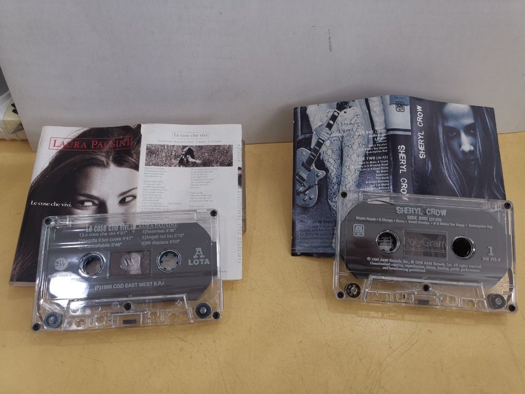 (Cassette) ENYA BJORK WHITNEY HOUSTON TORI AMOS MADONNA JANET JACKSON ...