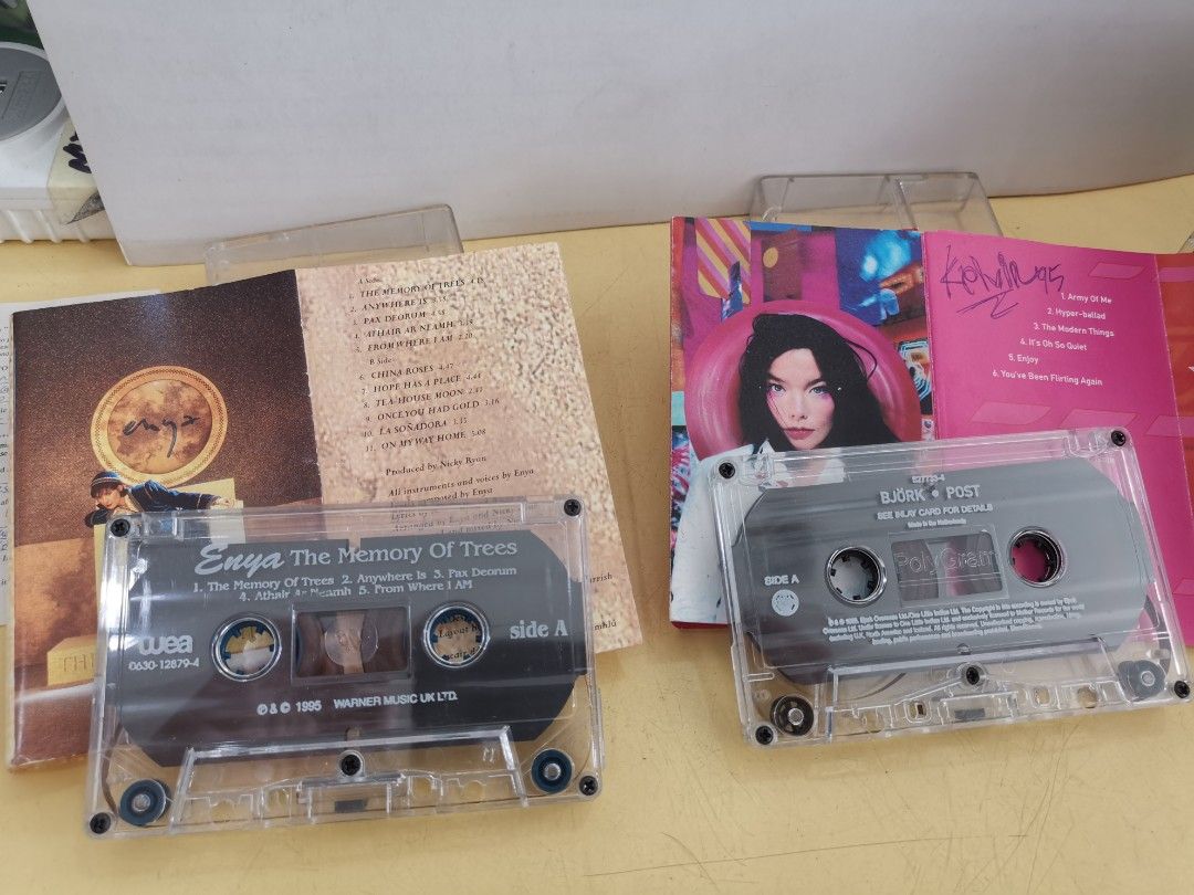 (Cassette) ENYA BJORK WHITNEY HOUSTON TORI AMOS MADONNA JANET JACKSON ...