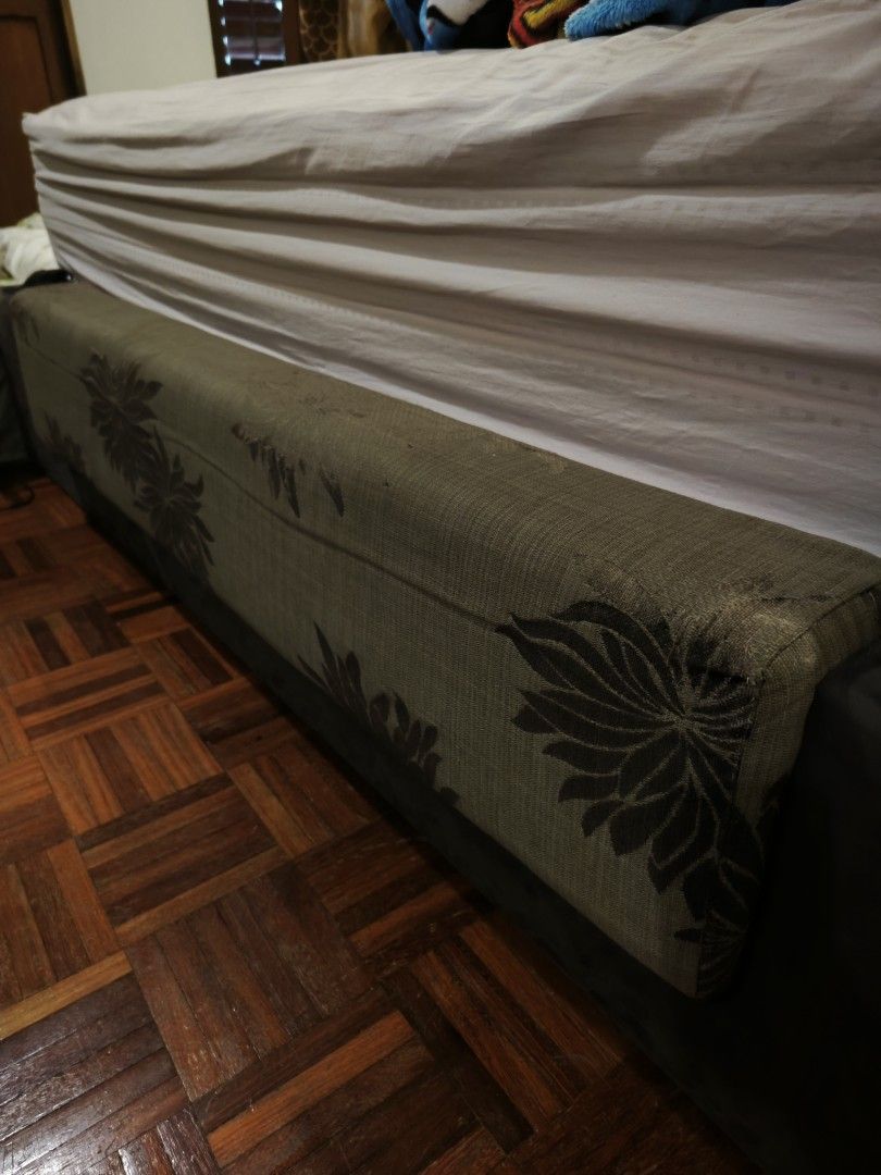 Cellini King Bed Frame, Furniture & Home Living, Furniture, Bed Frames ...