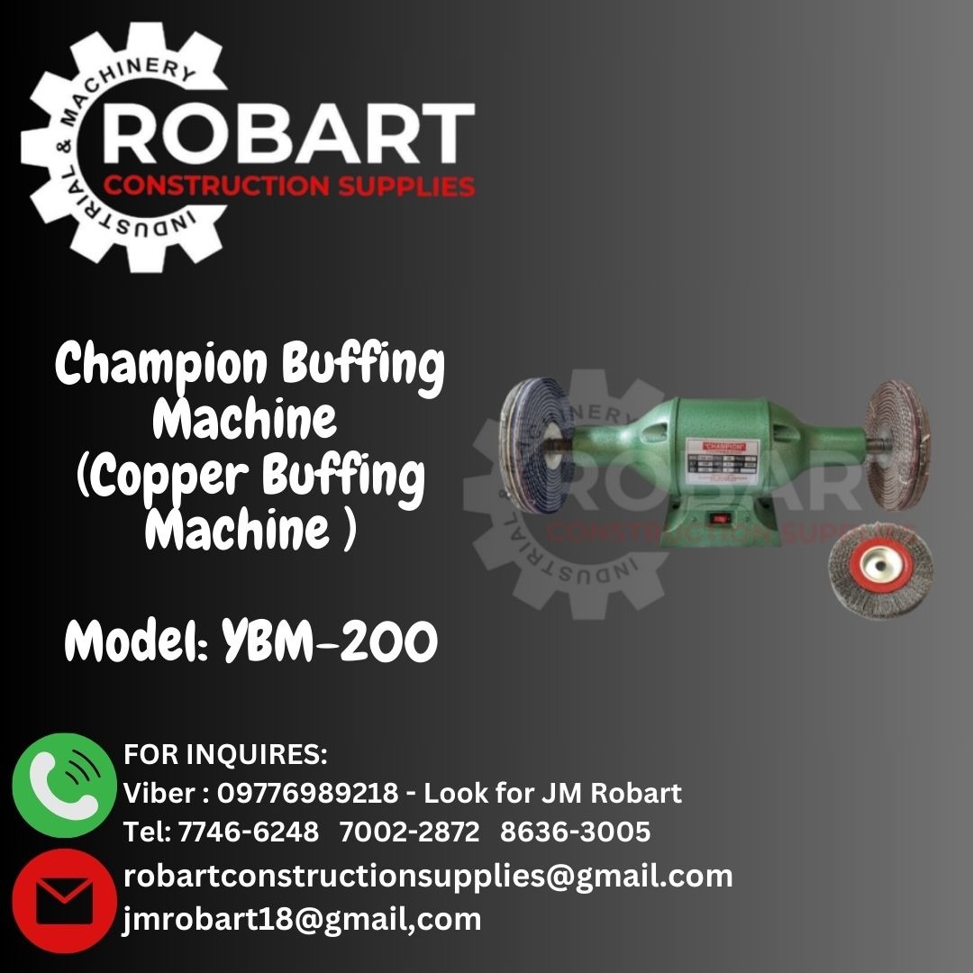 Champion Buffing Machine (Copper Buffing Machine ), Commercial ...