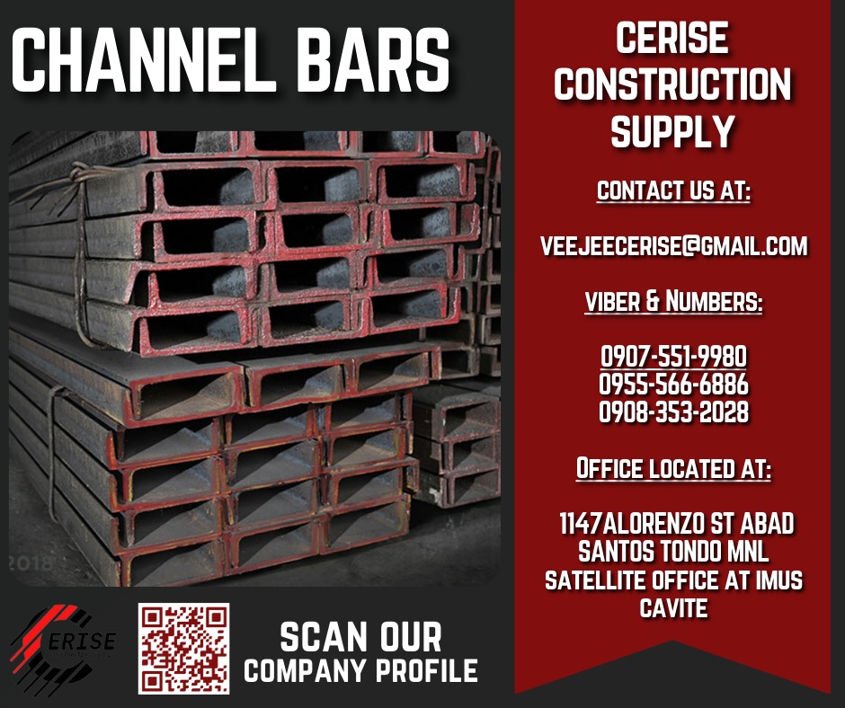 CHANNEL BARS, Commercial & Industrial, Construction & Building ...