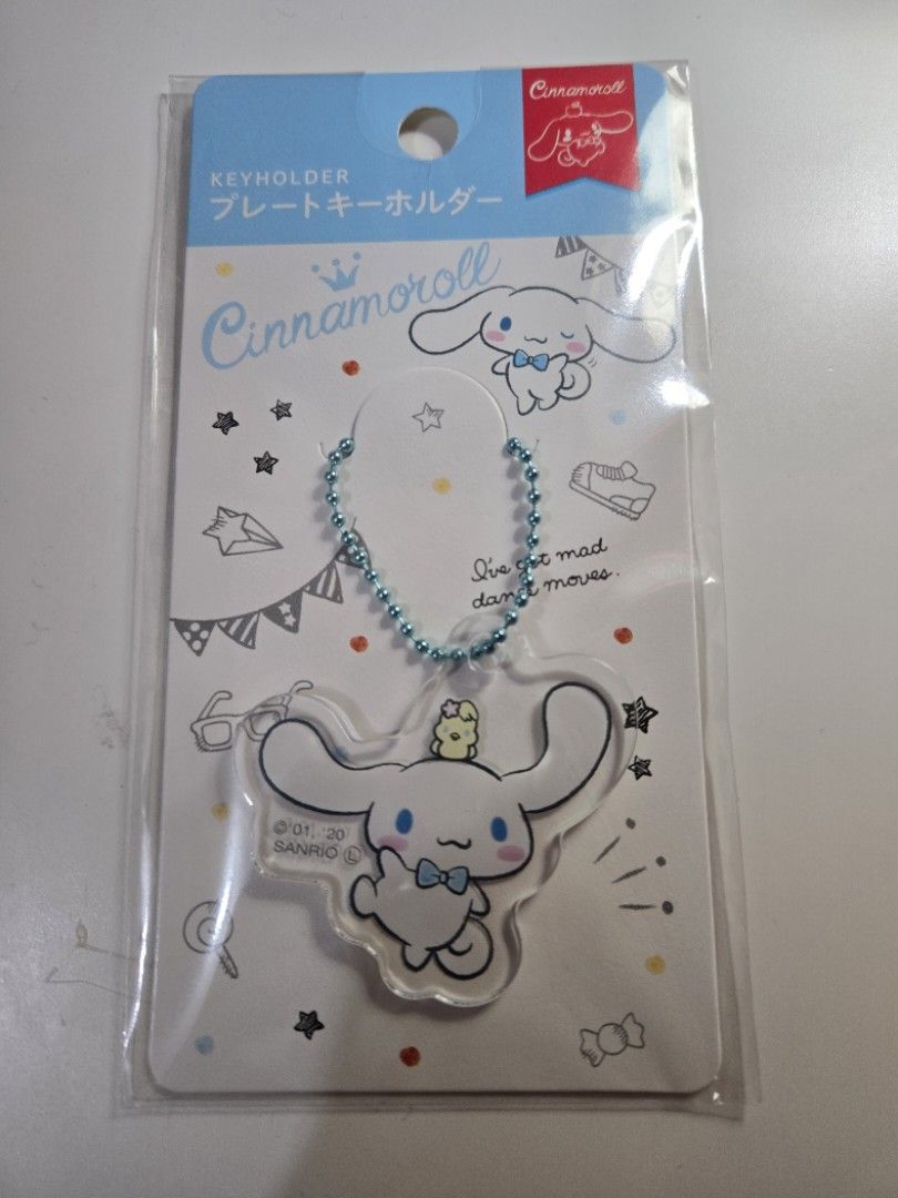 Cinnamoroll Daiso Acrylic Keychain/Keyholder, 興趣及遊戲, 玩具 & 遊戲類 - Carousell