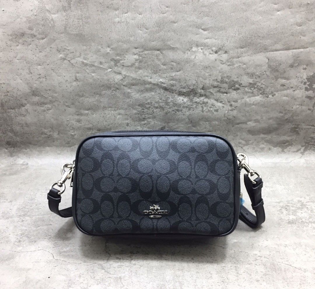 Coach Jes Crossbody In Signature, Barang Mewah, Tas & Dompet di Carousell