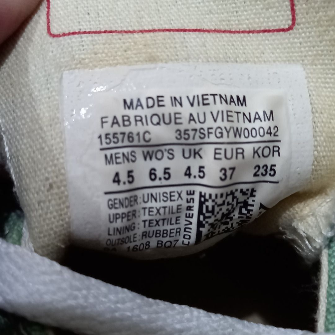 Converse Chuck Taylor All Star Low 1970s Peppermint Green size 37 ...
