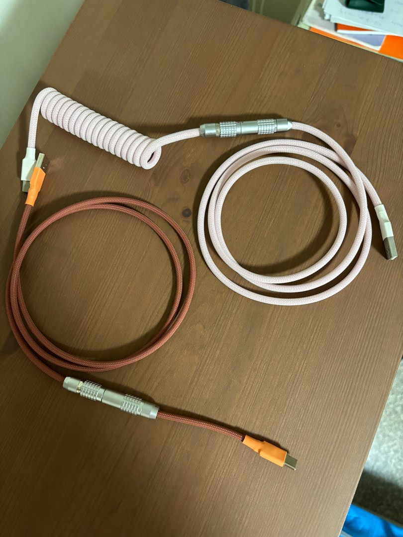 Custom Keyboard coiled cables, Computers & Tech, Parts & Accessories ...
