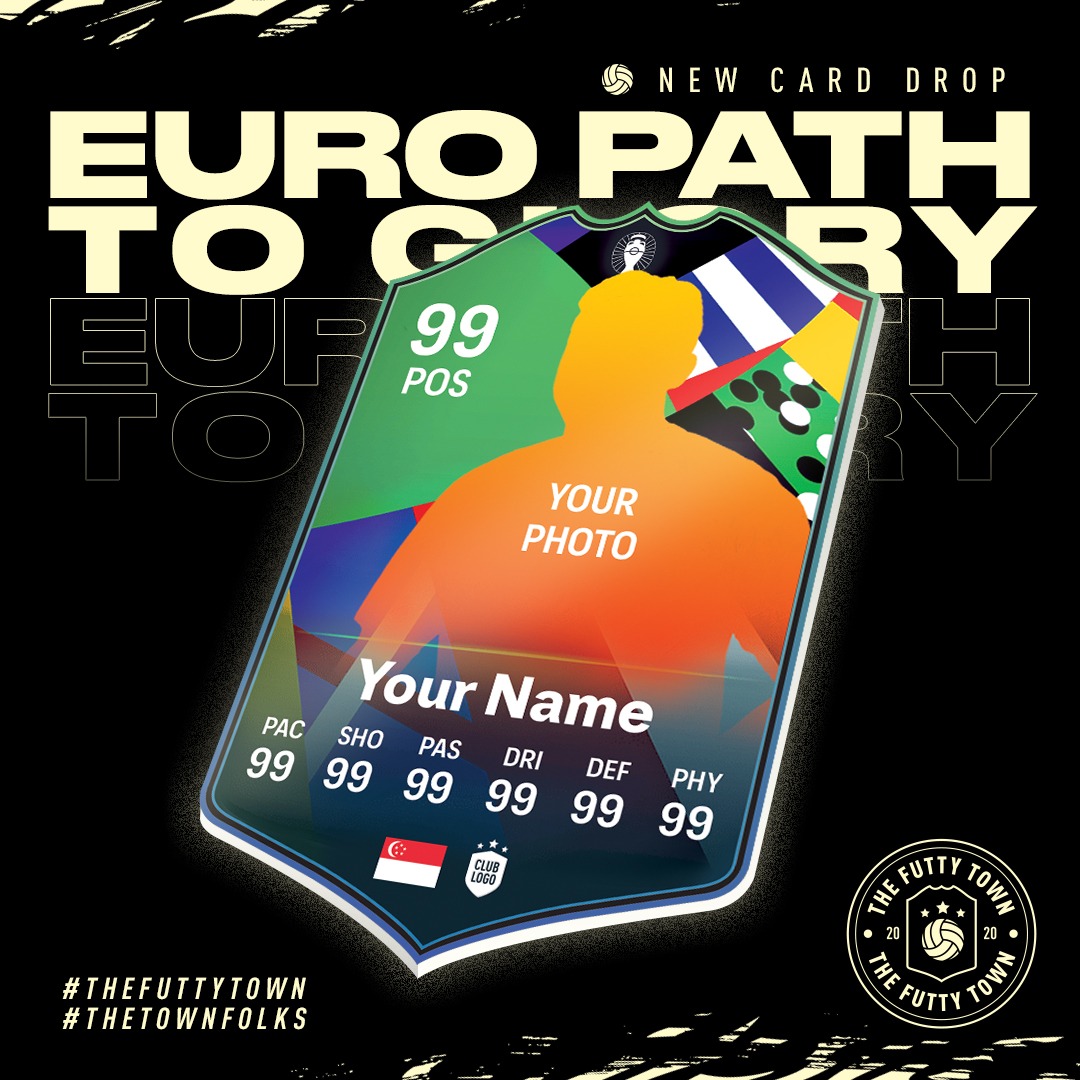 Customise your own FC24 Ultimate Team Cards (Euro 2024 PS4 PS5 football ...