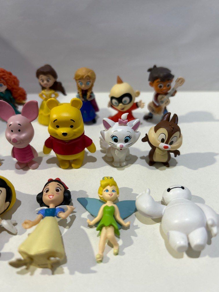 Disney Characters Figurines, Hobbies & Toys, Toys & Games on Carousell