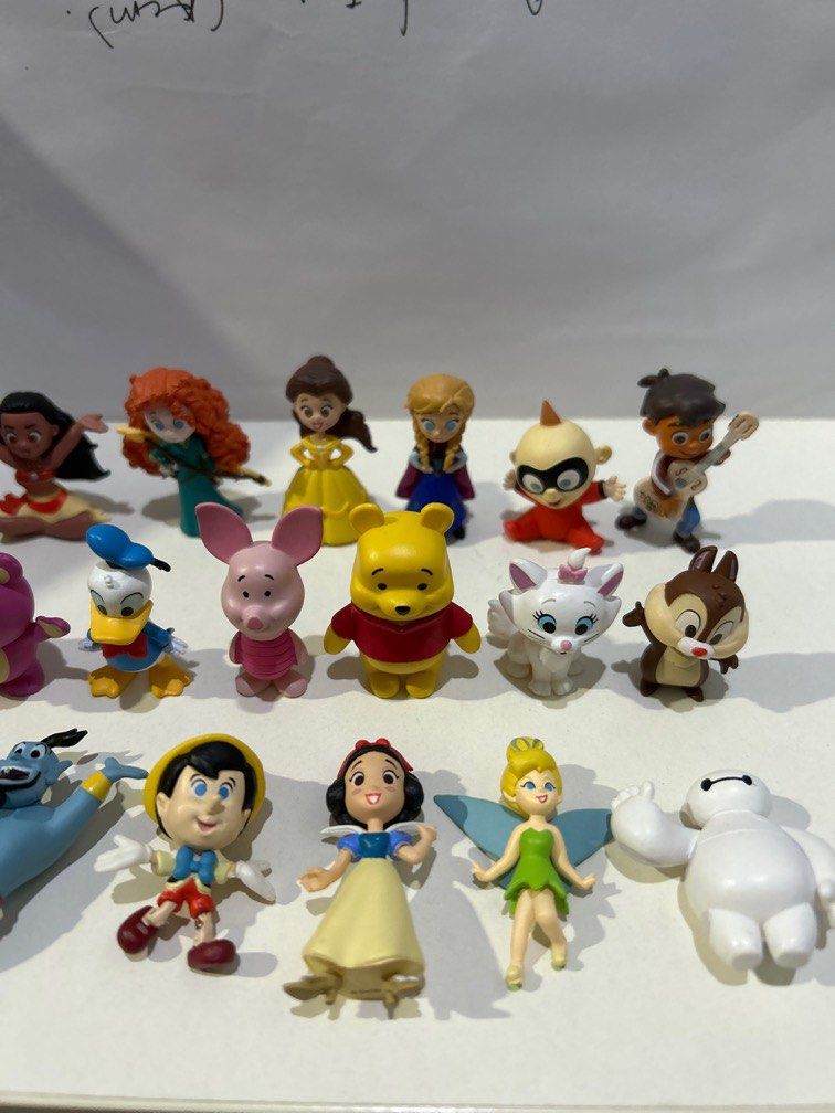 Disney Characters Figurines, Hobbies & Toys, Toys & Games on Carousell