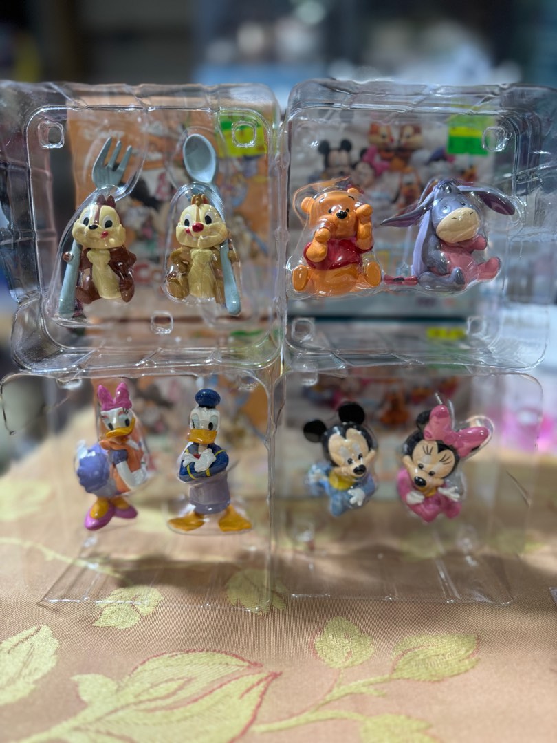 Disney mini figure collection cooking version baby version chip and ...