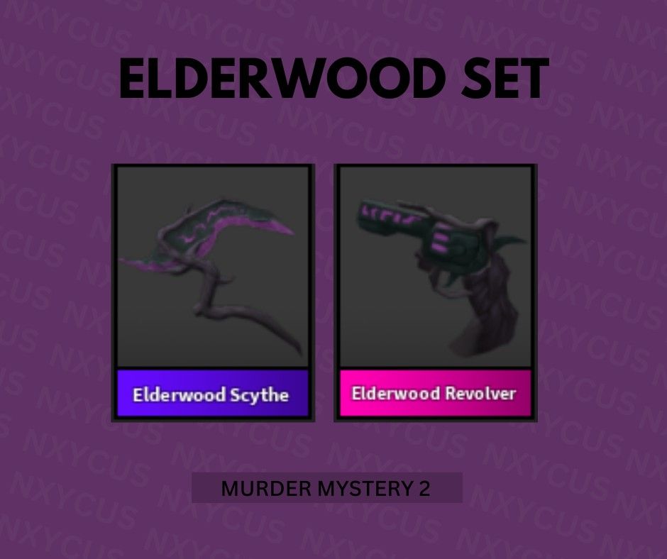 Elderwood Set ROBLOX MM2, Video Gaming, Gaming Accessories, In-Game ...