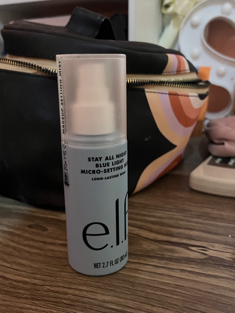 Elf Setting Spray Stay All Night Blue Light, Beauty & Personal Care ...
