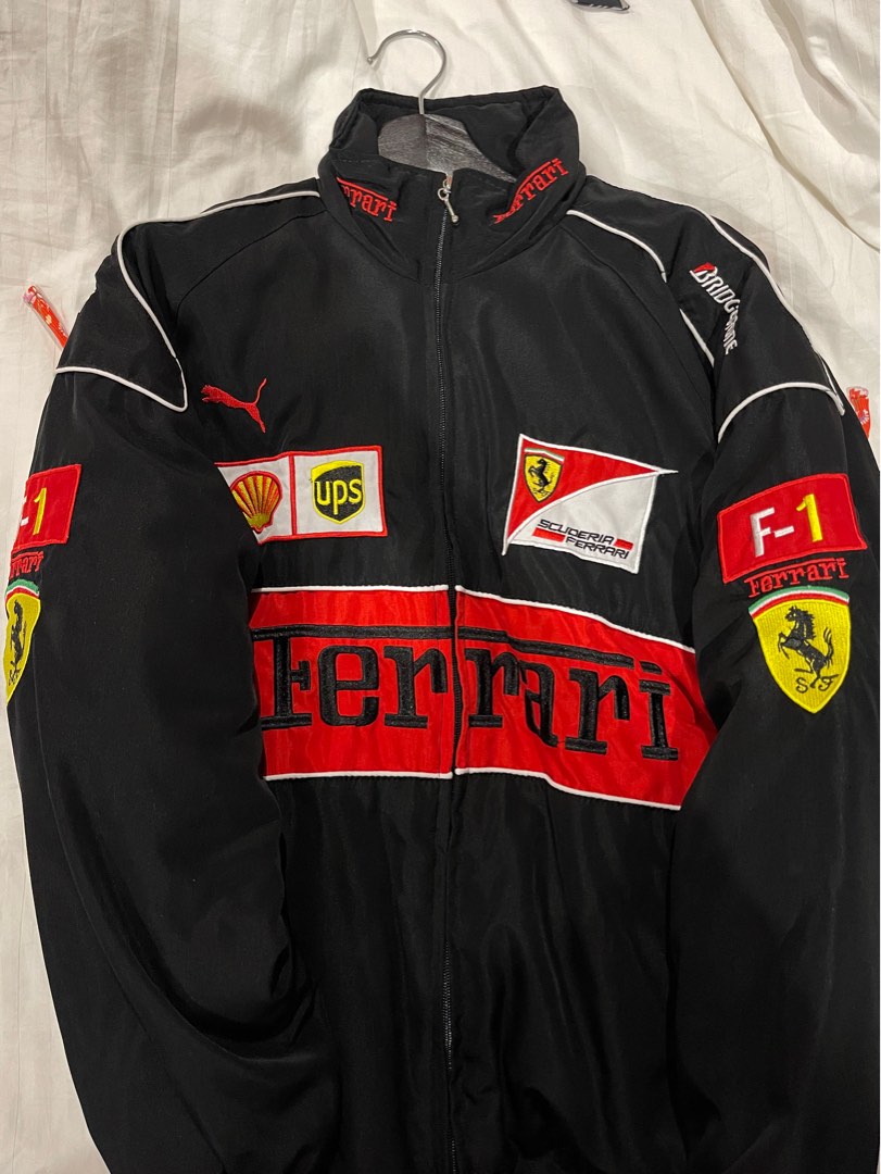 ferrari race jacket, Men's Fashion, Coats, Jackets and Outerwear on ...