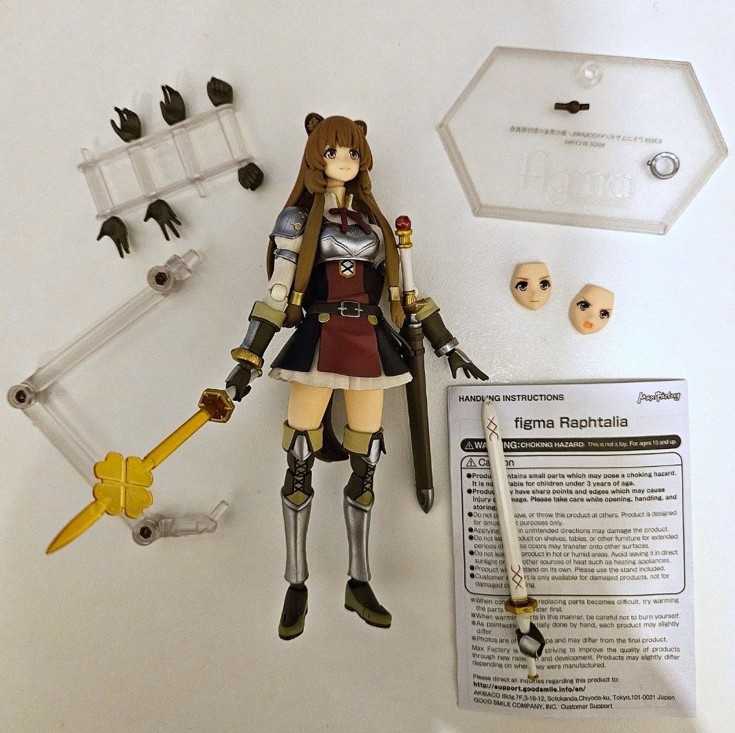 Figma 467 Raphtalia Shield Hero, 興趣及遊戲, 玩具 & 遊戲類 - Carousell
