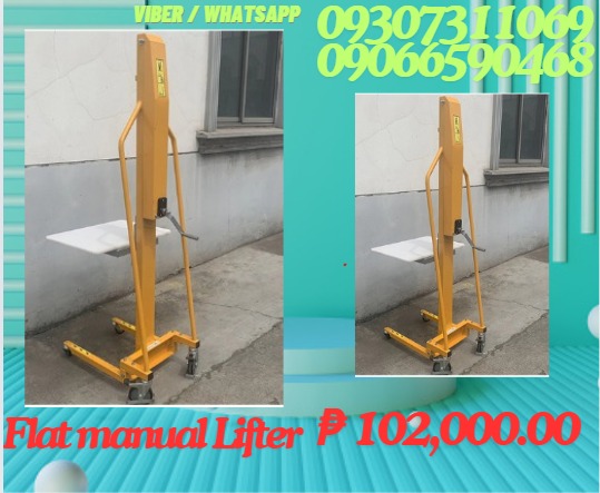 Flat Manual Lifter stacker M100kg capacity, Commercial & Industrial ...