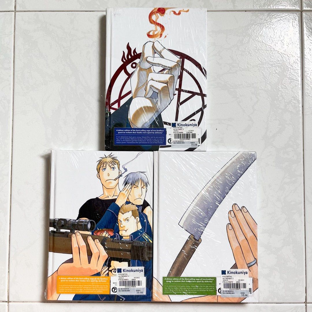 Fullmetal Alchemist English Manga Comic Fullmetal Edition Volumes 1 to ...