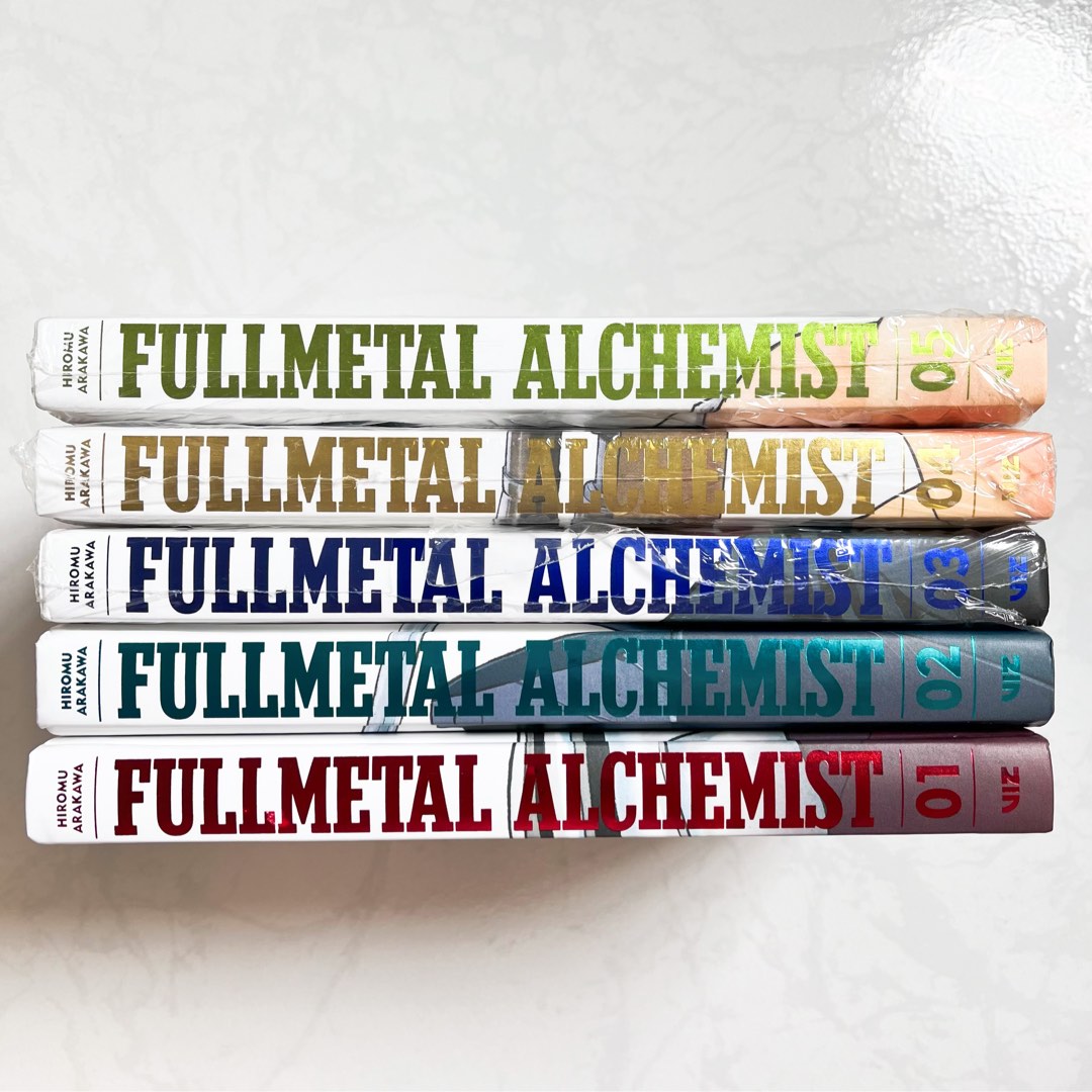 Fullmetal Alchemist English Manga Comic Fullmetal Edition Volumes 1 to ...