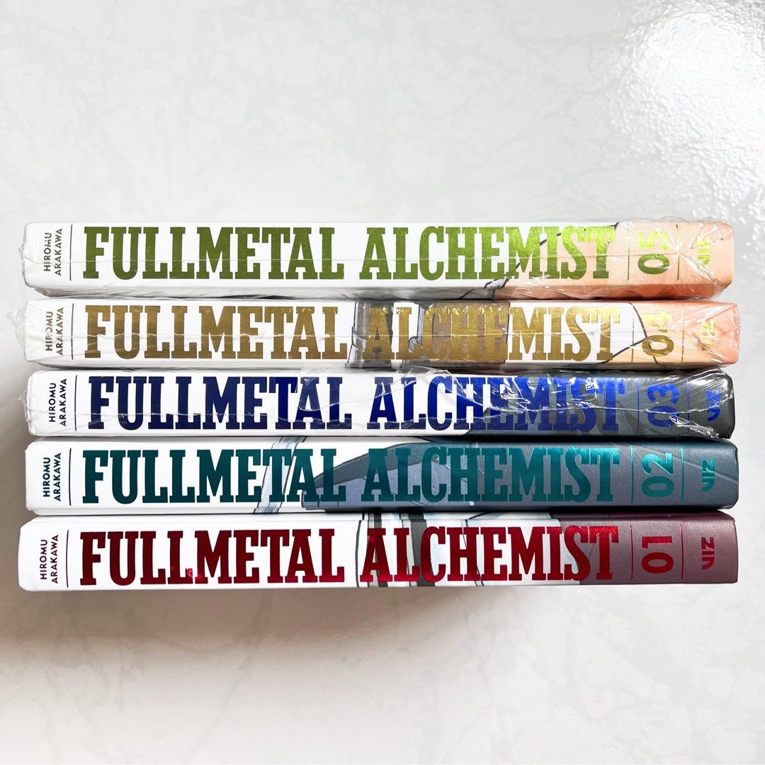 Fullmetal Alchemist English Manga Comic Fullmetal Edition Volumes 1 to ...