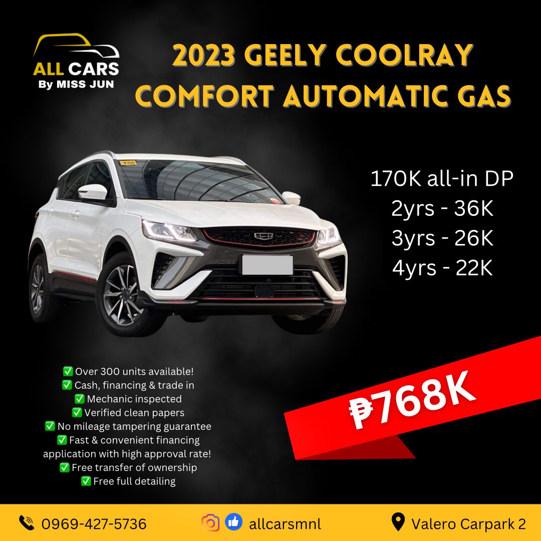 Geely Coolray Geely Coolray Auto, Cars for Sale, Used Cars on Carousell