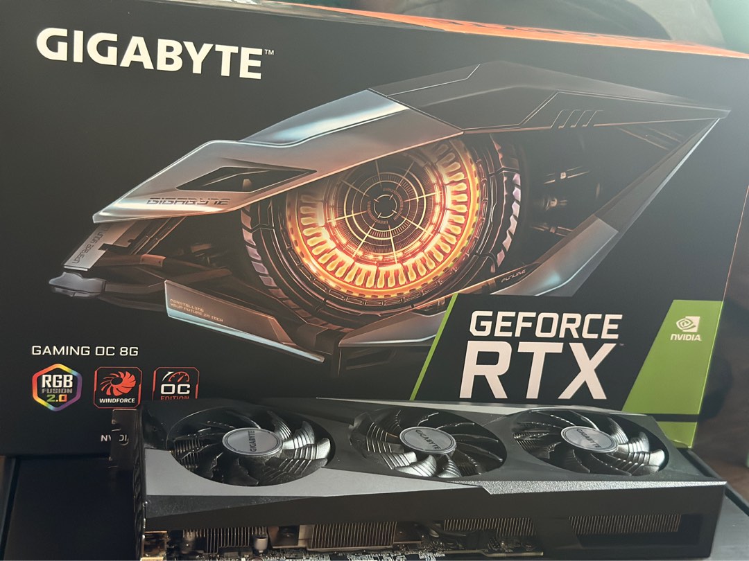 Gigabyte RTX3060ti (Trifan OC), Computers & Tech, Parts & Accessories ...