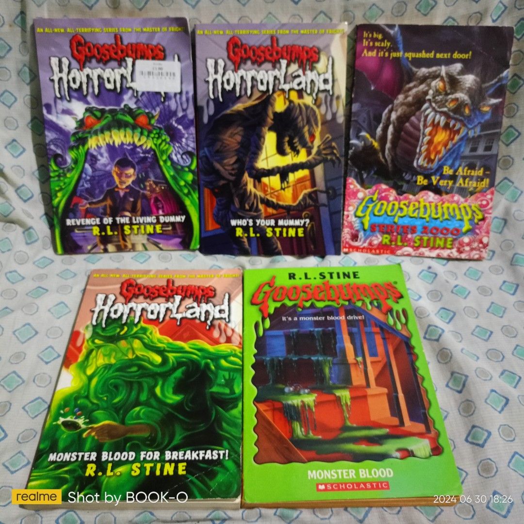 Goosebumps by RL Stine, Hobbies & Toys, Books & Magazines, Fiction ...