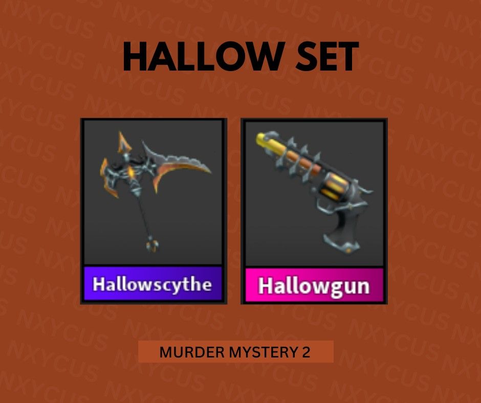 Hallow Set ROBLOX MM2, Video Gaming, Gaming Accessories, In-Game ...