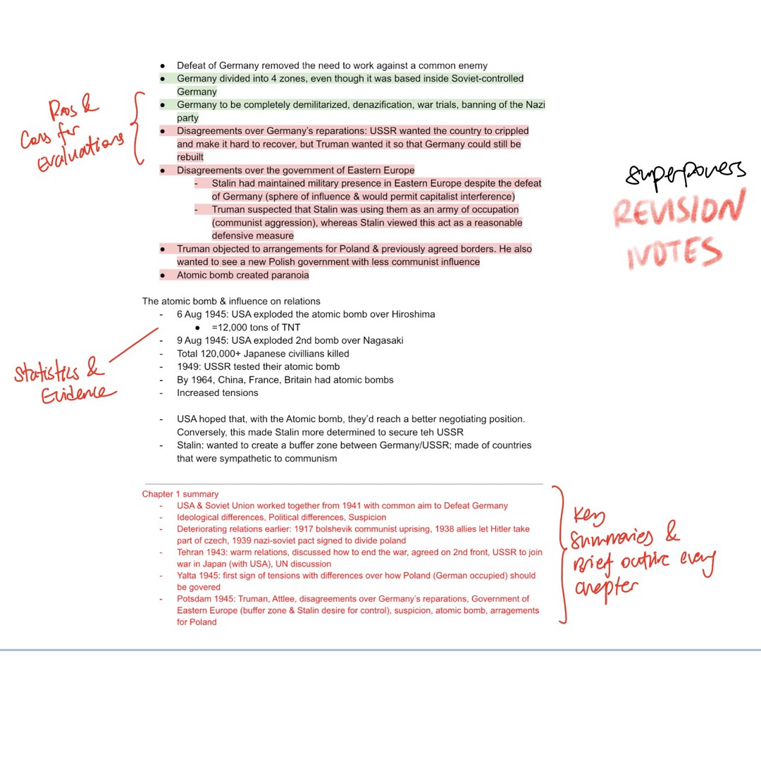 IGCSE History Revision notes that secured me a level 9, 興趣及遊戲, 書本 & 文具 ... IGCSE History Revision notes that secured me a level 9, 興趣及遊戲, 書本 & 文具 ...
