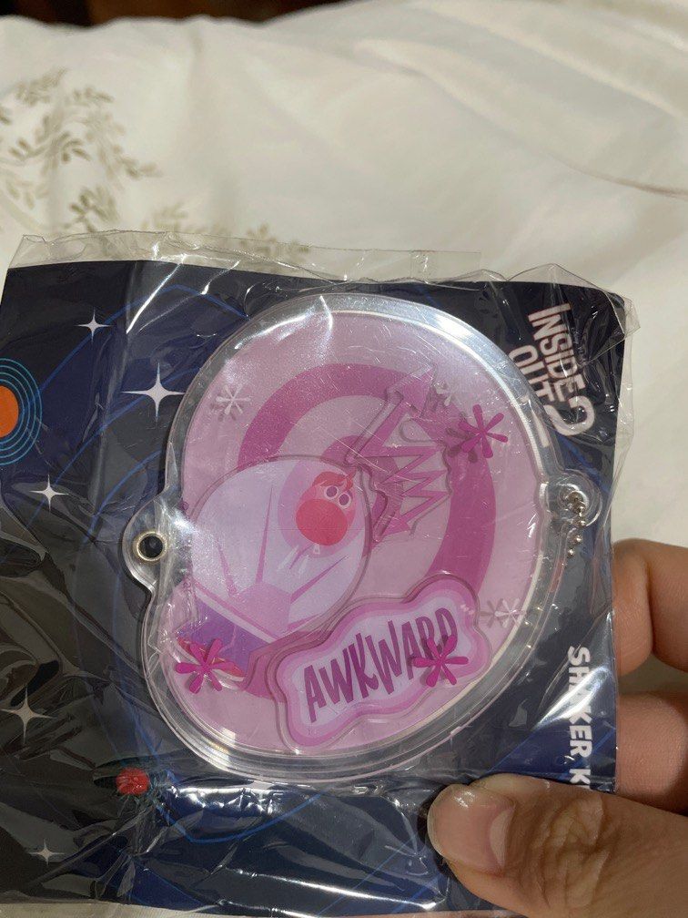 Inside Out 2 Keychain, Hobbies & Toys, Memorabilia & Collectibles, Fan ...