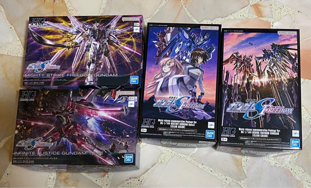 [INSTOCK PRICE DROPPED] Mobile Suit Gundam SEED FREEDOM - HG Mighty ...