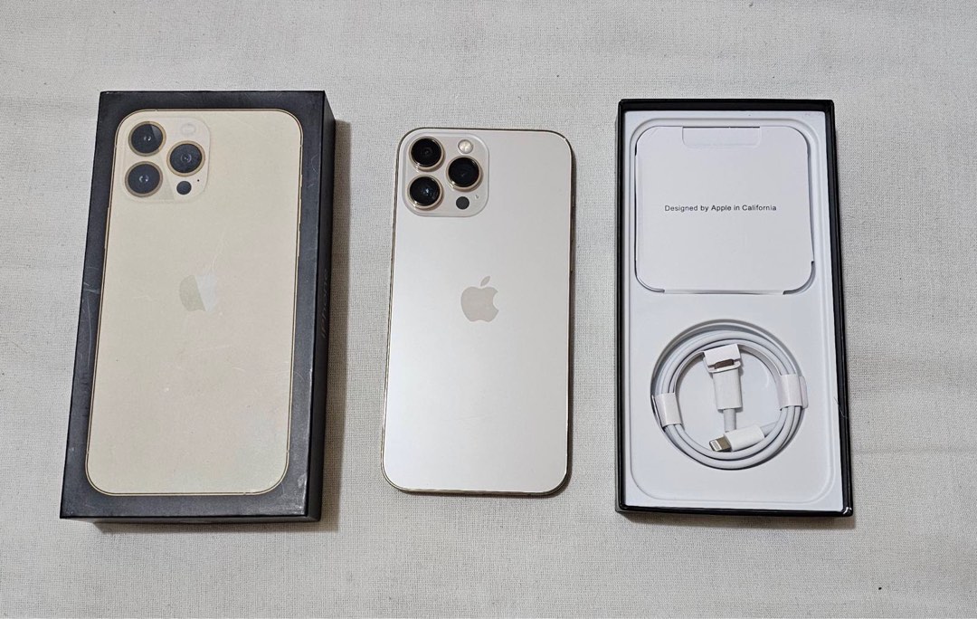 IPhone 13 ProMax (256GB - FU - Gold) Cash only!, Mobile Phones ...
