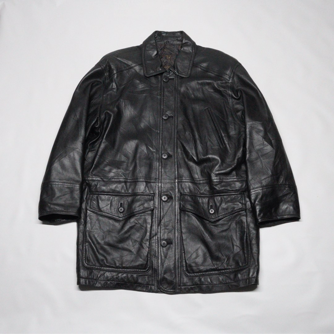 Japanese Leather Jacket, Men's Fashion, Coats, Jackets and Outerwear on ...