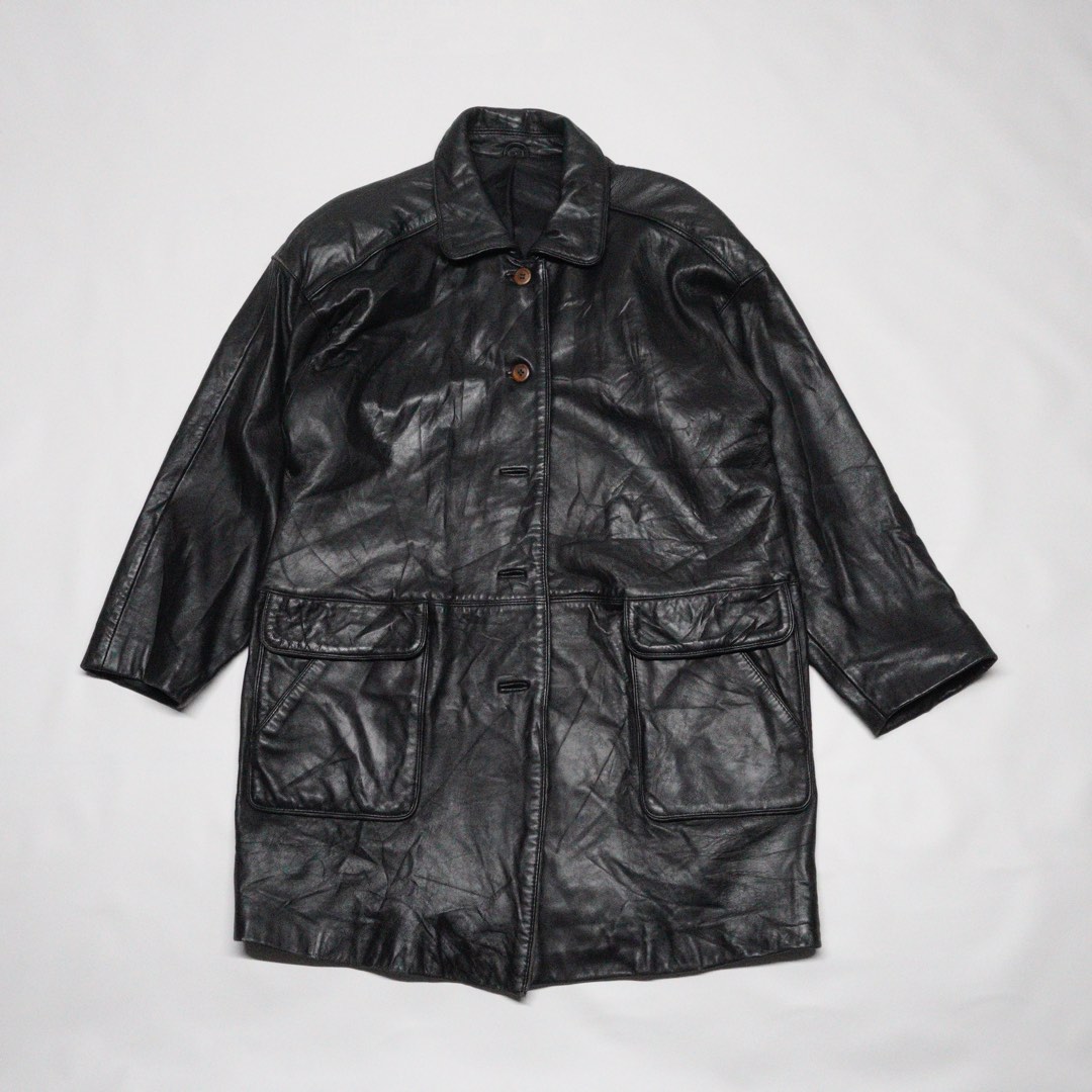 Japanese Mens Leather Jacket, Men's Fashion, Coats, Jackets and ...