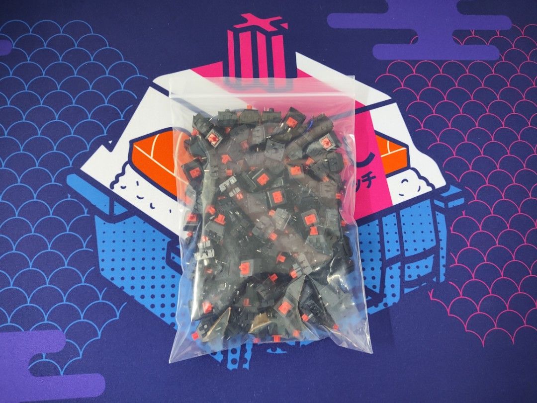 Kailh red (BCP material) Mechanical Keyboard Switch, Computers & Tech ...