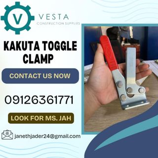 Kakuta Toggle Clamp, Commercial & Industrial, Construction Tools ...