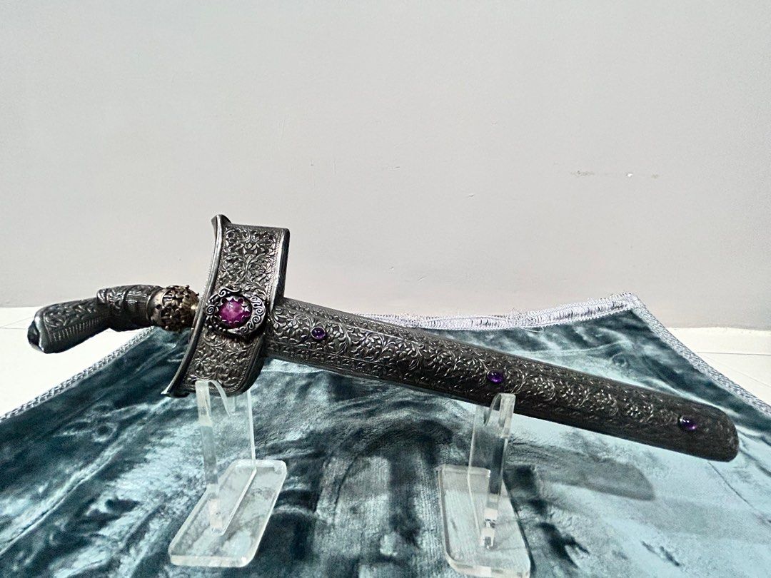 Keris sepukal perak asli premium antik, Hobbies & Toys, Collectibles ...