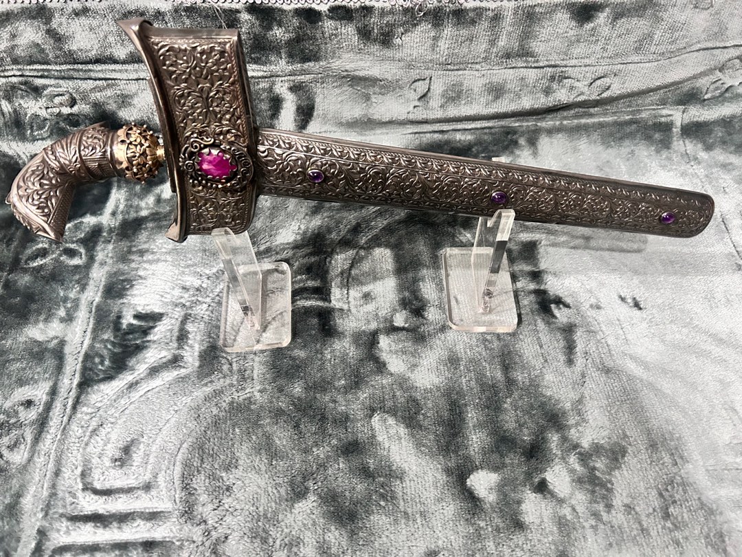 Keris sepukal perak asli premium antik, Hobbies & Toys, Collectibles ...