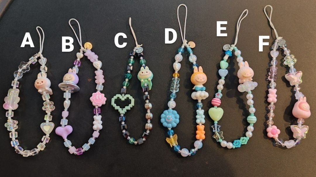 Labubu phone strap, Women's Fashion, Watches & Accessories, Other ...