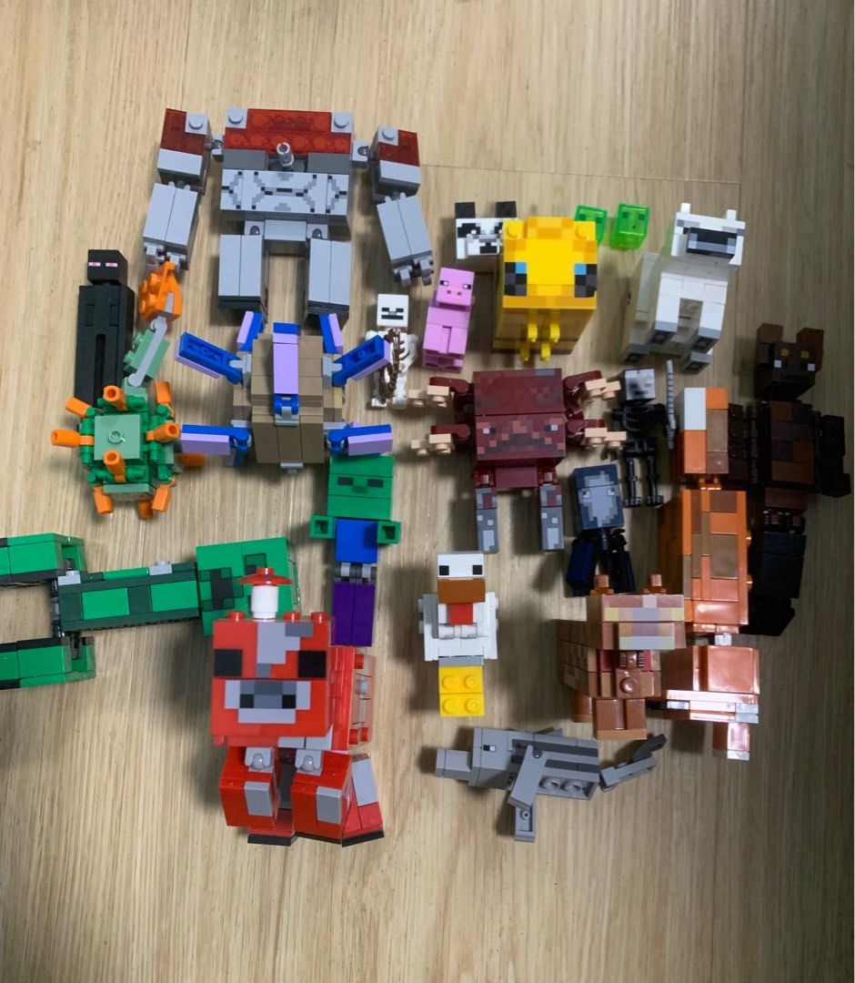 Lego Minecraft Mobs Inferiores Lego Minecraft Mobs | EBay