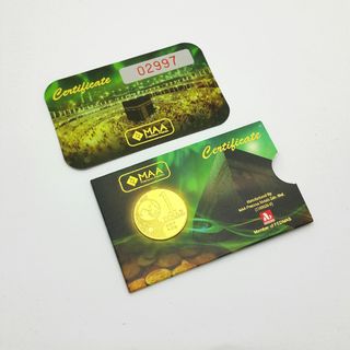 MAA 1g Black Gold, Hobbies & Toys, Collectibles & Memorabilia, Currency ...