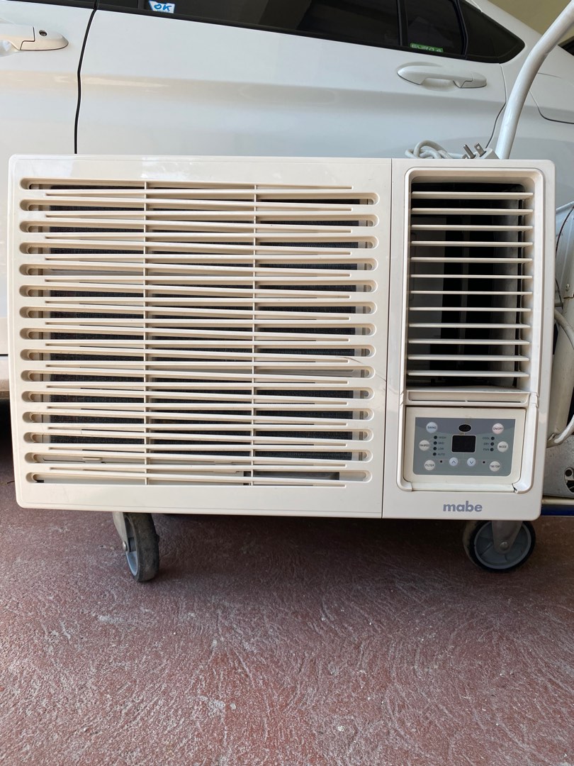 Mabe 1hp window type A/C, TV & Home Appliances, Air Conditioning and ...