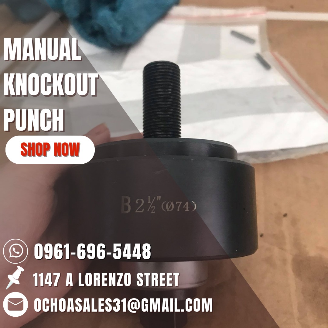 MANUAL KNOCKOUT PUNCH, Commercial & Industrial, Construction & Building ...